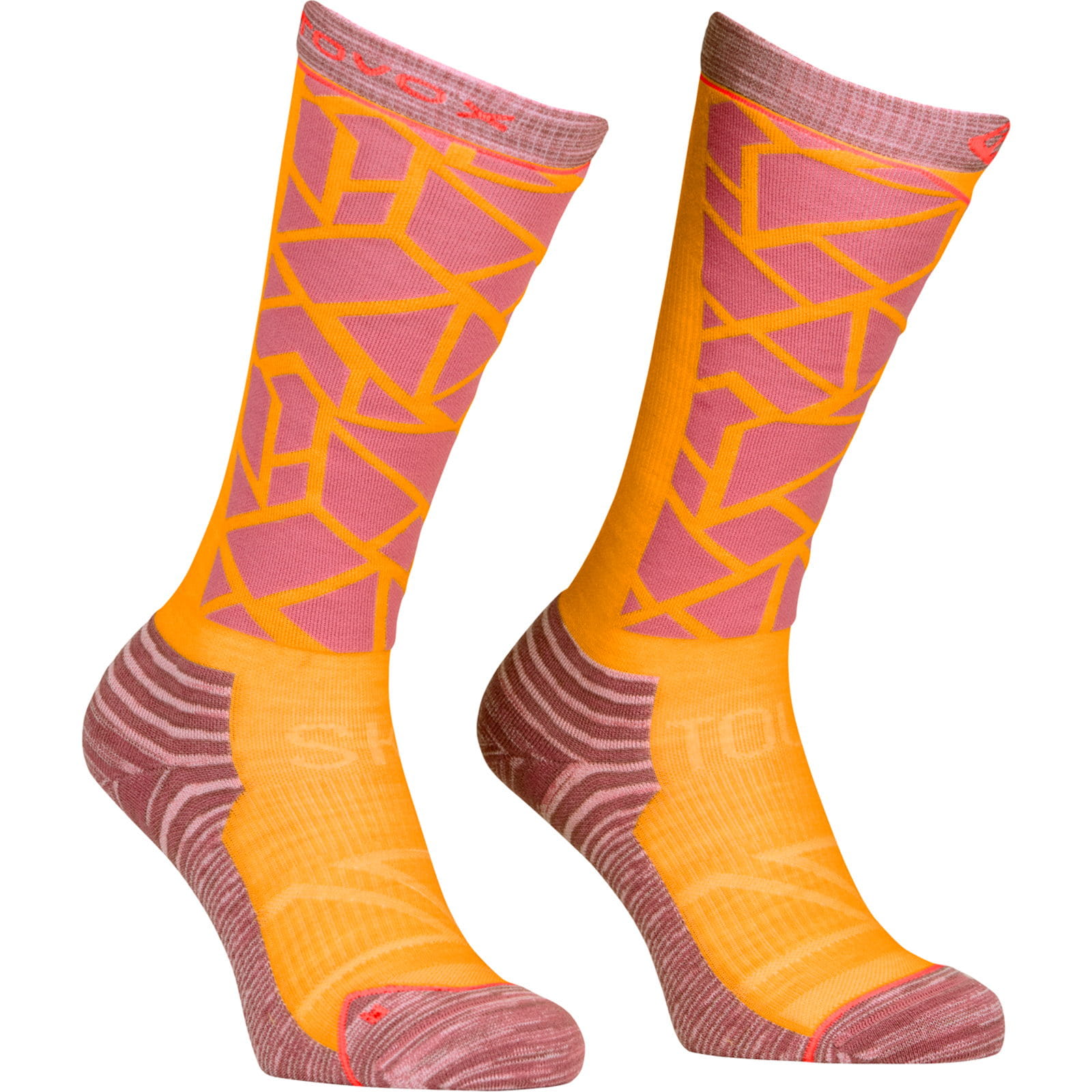 Ortovox Women's Ski Tour Comp Long Socks - Skitouren-Socken online ...