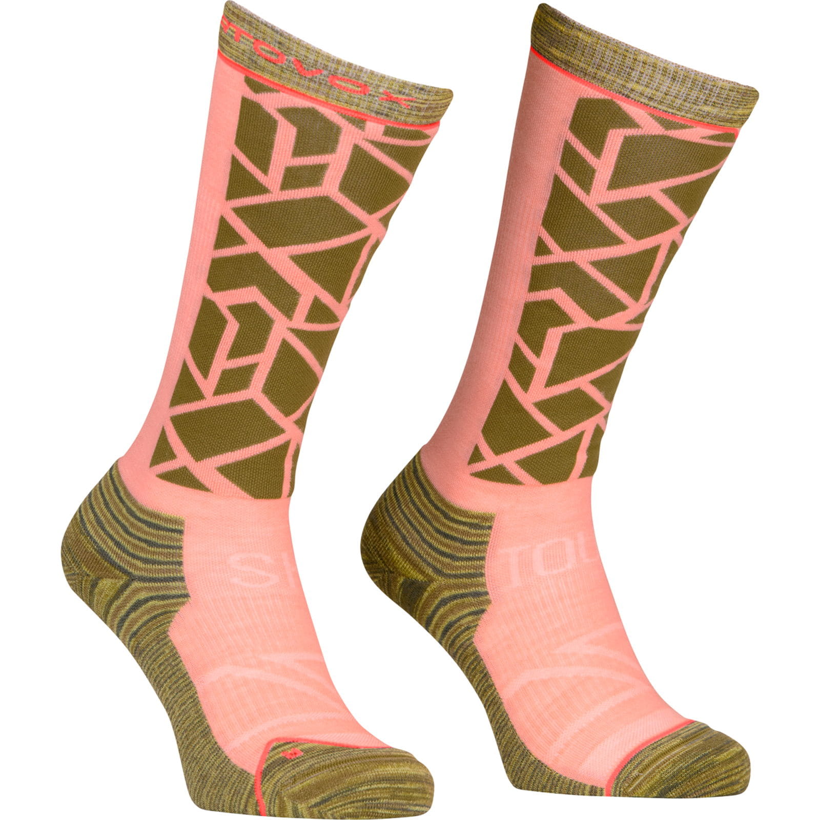 Ortovox Women's Ski Tour Comp Long Socks - Skitouren-Socken online ...